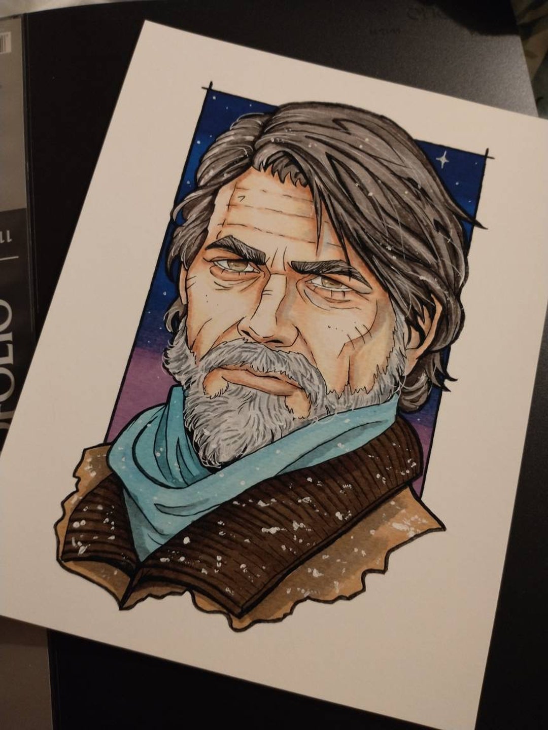 The Last of Us Joel Miller 8.5x11 Art Print - Design 1 of 3 - Etsy