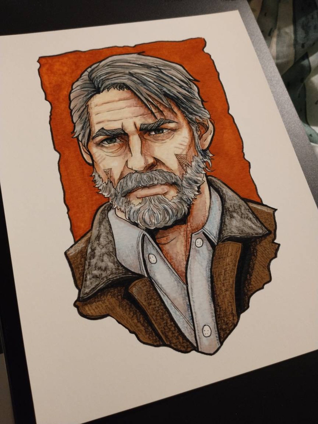 The Last of Us Joel Miller 8.5x11 Art Print - Design 2 of 3 - Etsy