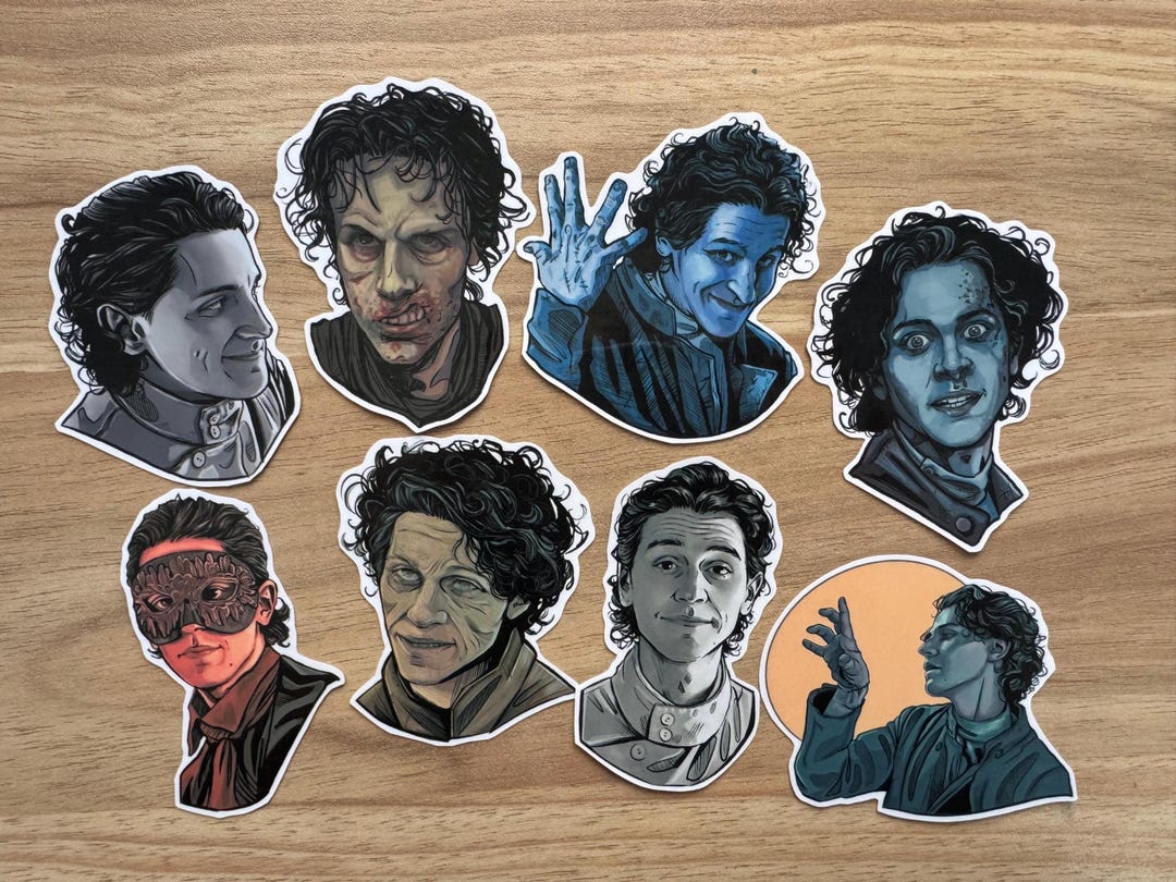 Isaac Stickers - Etsy
