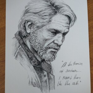 The Last of Us Joel Miller Art Print Poster - All the Promises - Etsy