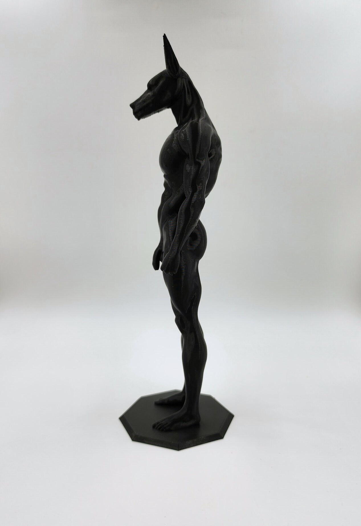Anubis Standing Guard at the Gates of the Underworld // Solid 3D ...