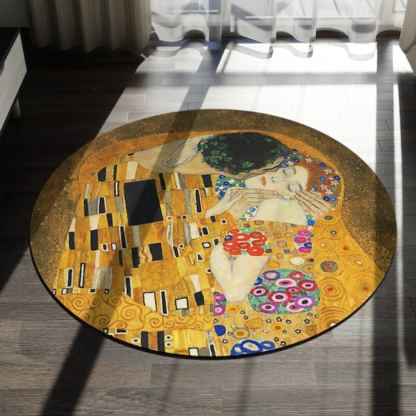 Gustav Klimt Rug - Etsy