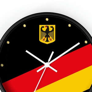 German Flag Wall Clock | Germany - Etsy