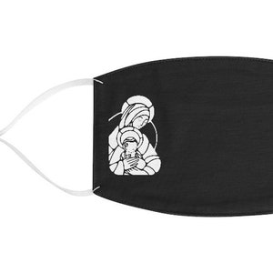 Mother Mary Face Mask - Jesus, Christianity, Religion, Catholic - Etsy