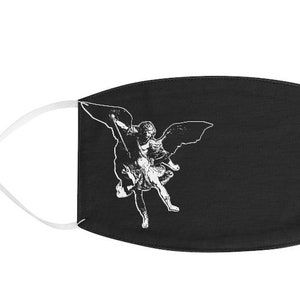 Saint Michael Archangel Facemask - Etsy