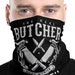 Real Butcher Face Mask, Neck Gaiter, BBQ Facemask, Headband Slayer ...
