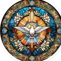 Christian Sticker,jesus Sticker,cross Sticker,holy Spirit Come Sticker ...