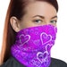 Heart Love Face Mask - Multifunctional Product Neck Gaiter, Headwear ...