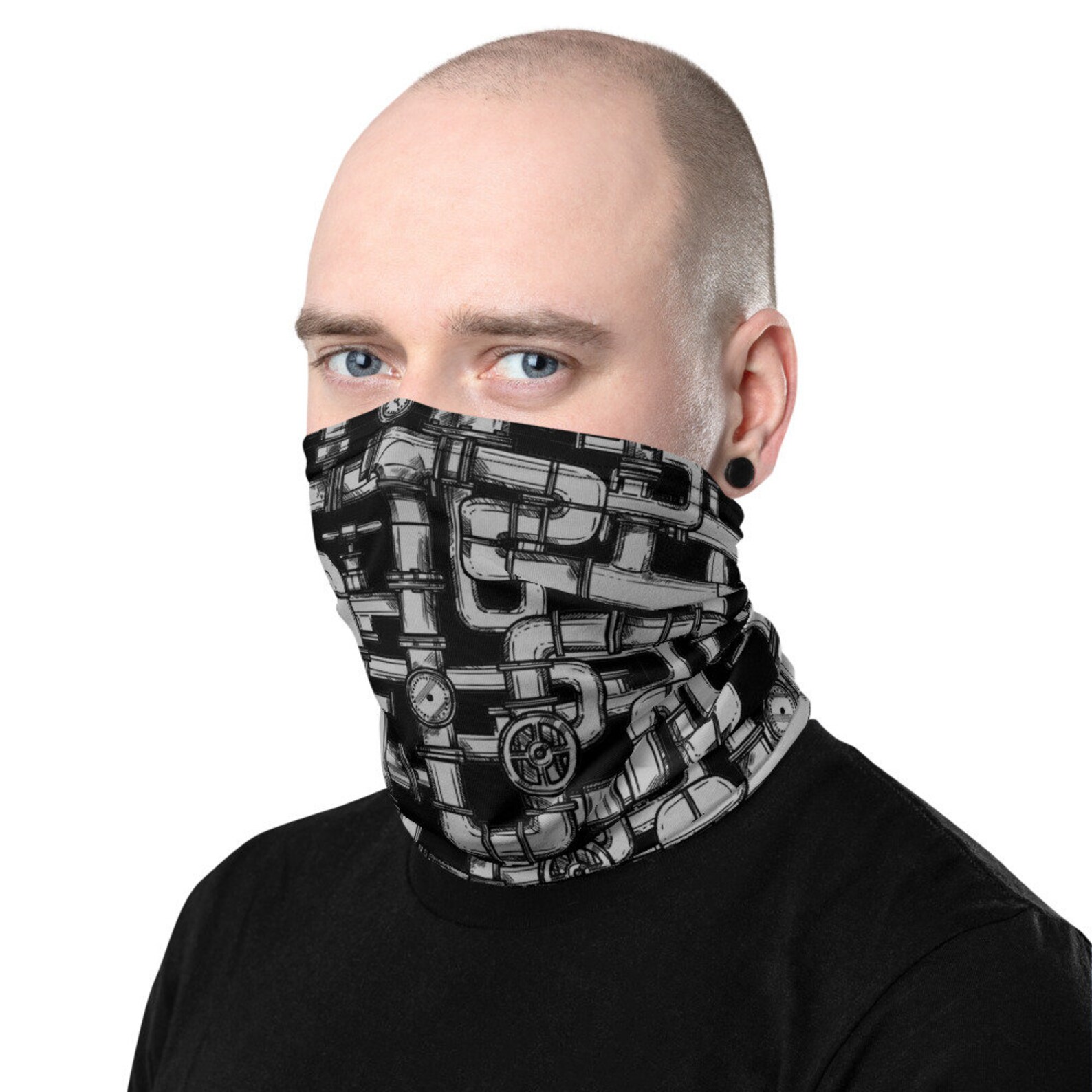 Plumber Face Mask Neck Gaiter - Dust Protection, Scarf, Headwear ...