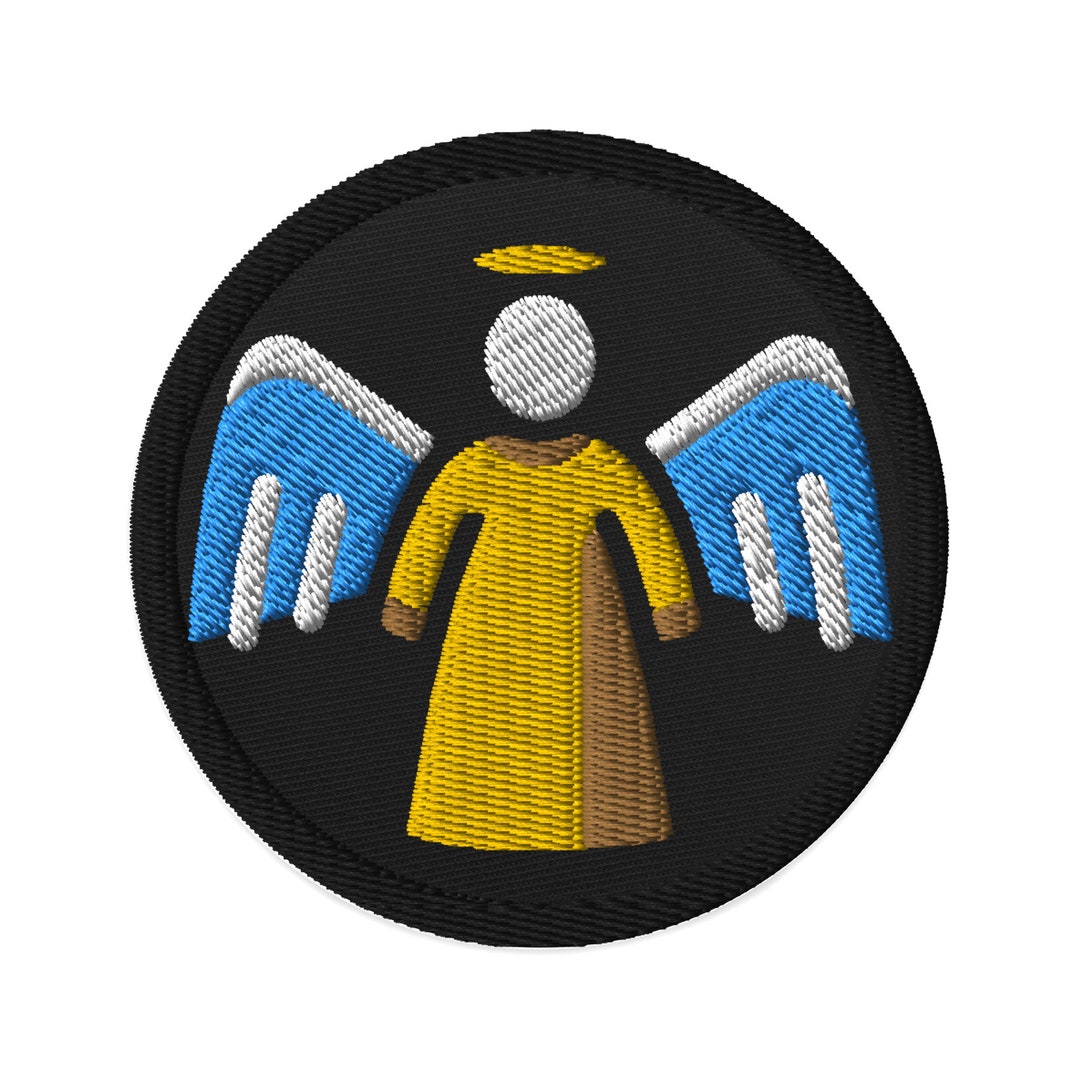 Angel Embroidered Patches, Angelic Divine Patch, Christianity - Etsy