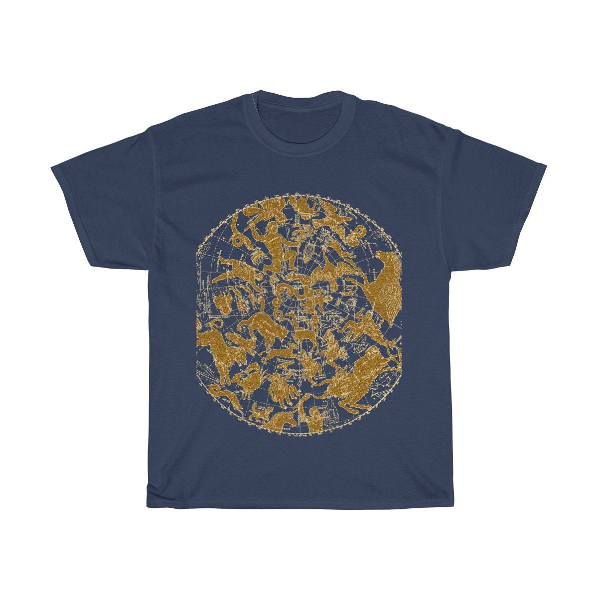Astronomy Astrology Mythology Constellations Vintage Map Tee Shirt - Etsy