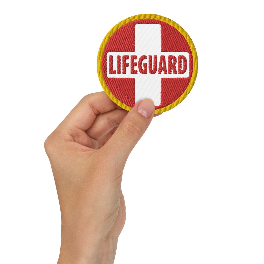 Lifeguard Embroidered Patch, Sea, Ocean Pool Safety - Etsy