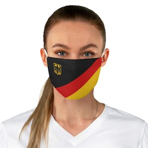 German Flag Face Mask, Facemask Germany - Etsy