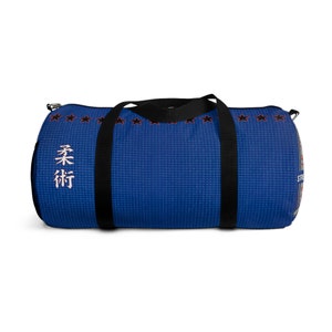 Jiu Jitsu Duffel Bag, Jiujitsu - Ju Jutsu - Bjj - Brazilian Jitsu - JJ ...