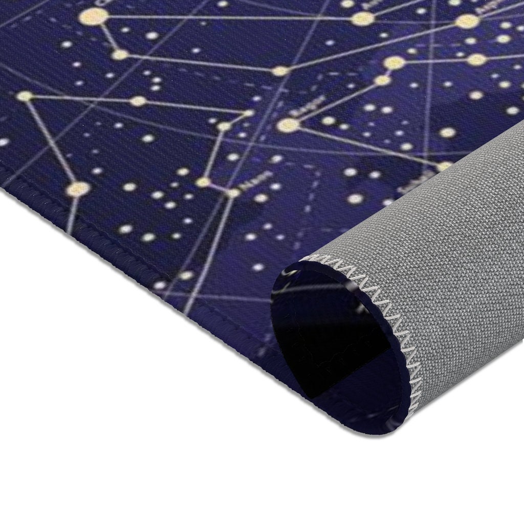 Constellations Area Rug Stars Planets Astronomy Night Sky - Etsy Norway