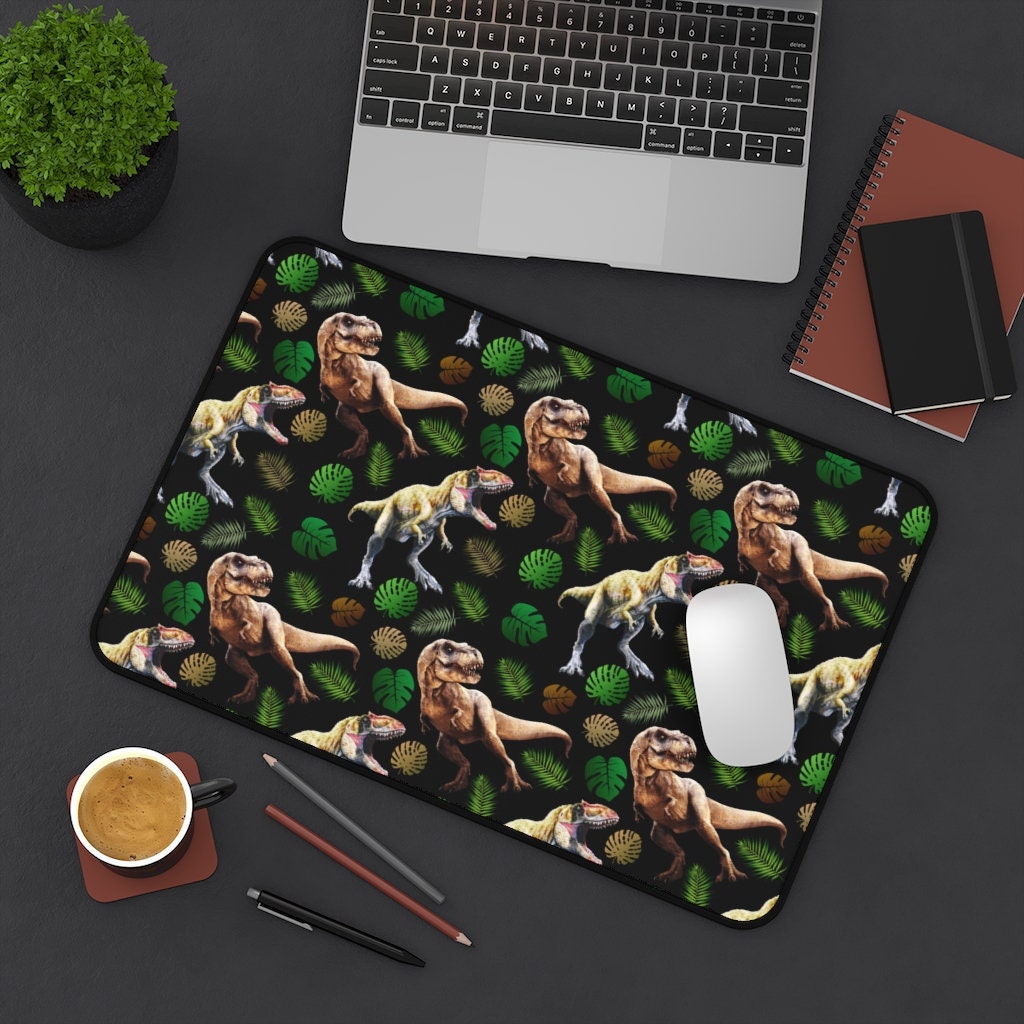 T Rex Desk Mat Tyrannosaurus Mouse Keyboard Pad Tyrannosaur - Etsy