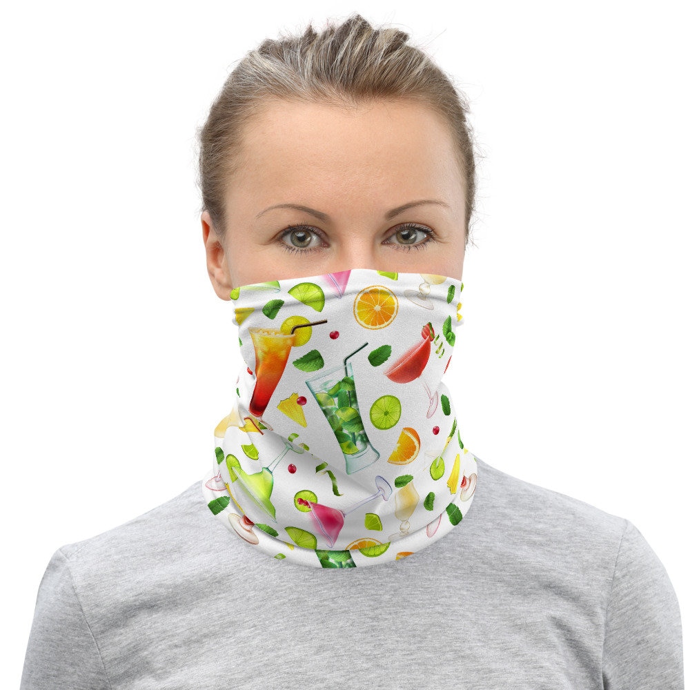 Bartender Face Mask Neck Gaiter - Headwear, Facemask, Headband ...