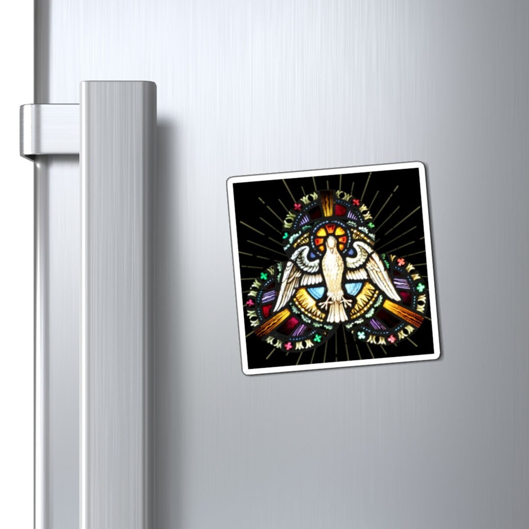 Sign of Dove Magnet, Holy Spirit in Christianity Catholic Church ...