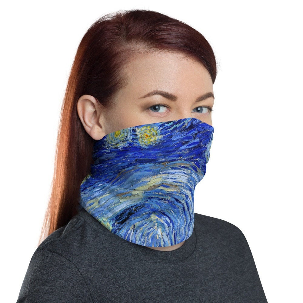 Starry Night Unisex Face Mask, Neck Gaiter, Scarf, Headwear, Facemask ...