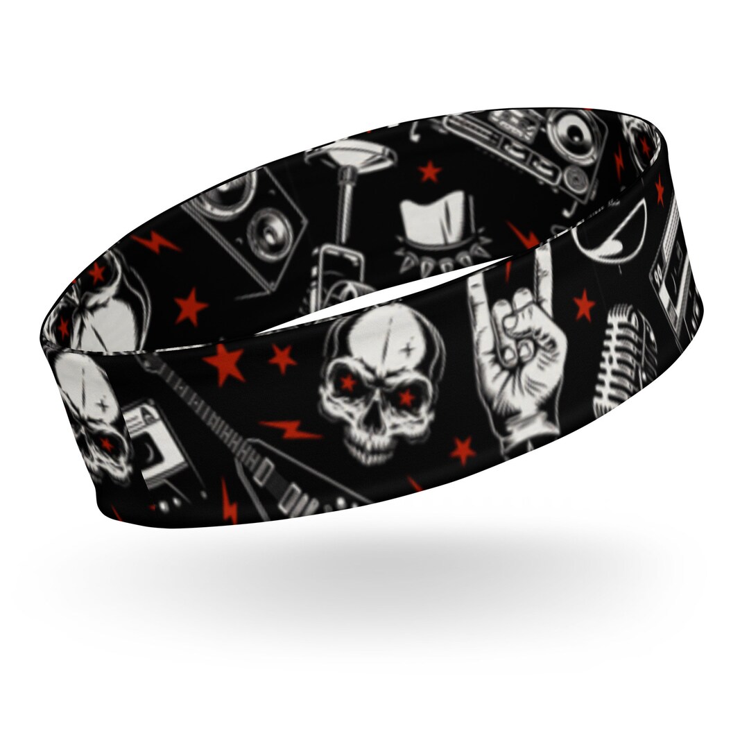 Heavy Metal Headband, Hard Rock, Musician, Music - Etsy