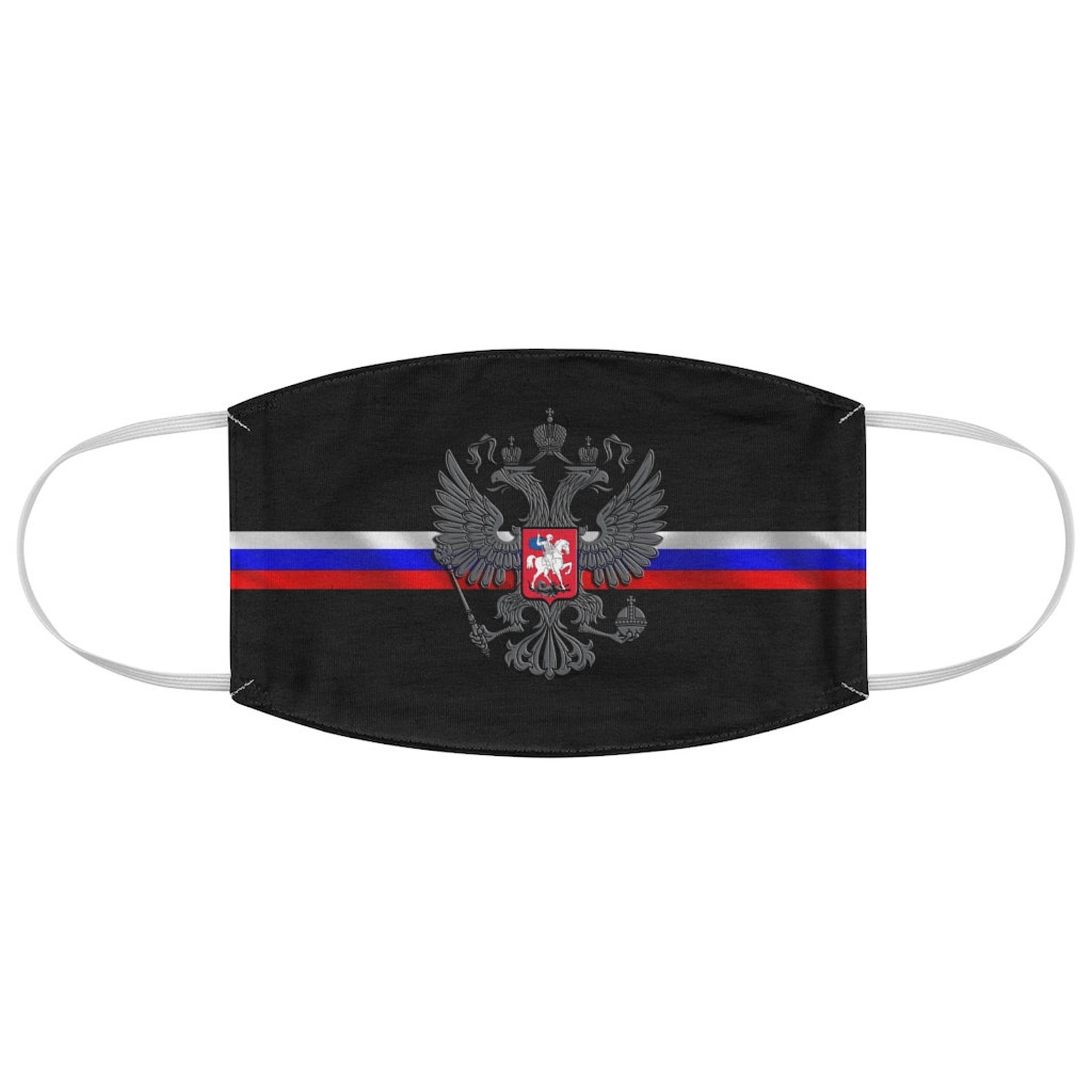 Russian Flag Face Mask, Russia Facemask, - Etsy