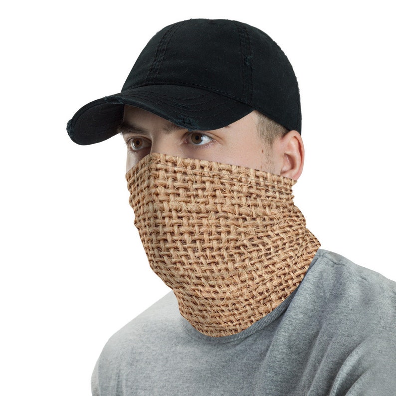 Raw Face Mask Multifunctional Neck Gaiter Headwear Facemask - Etsy