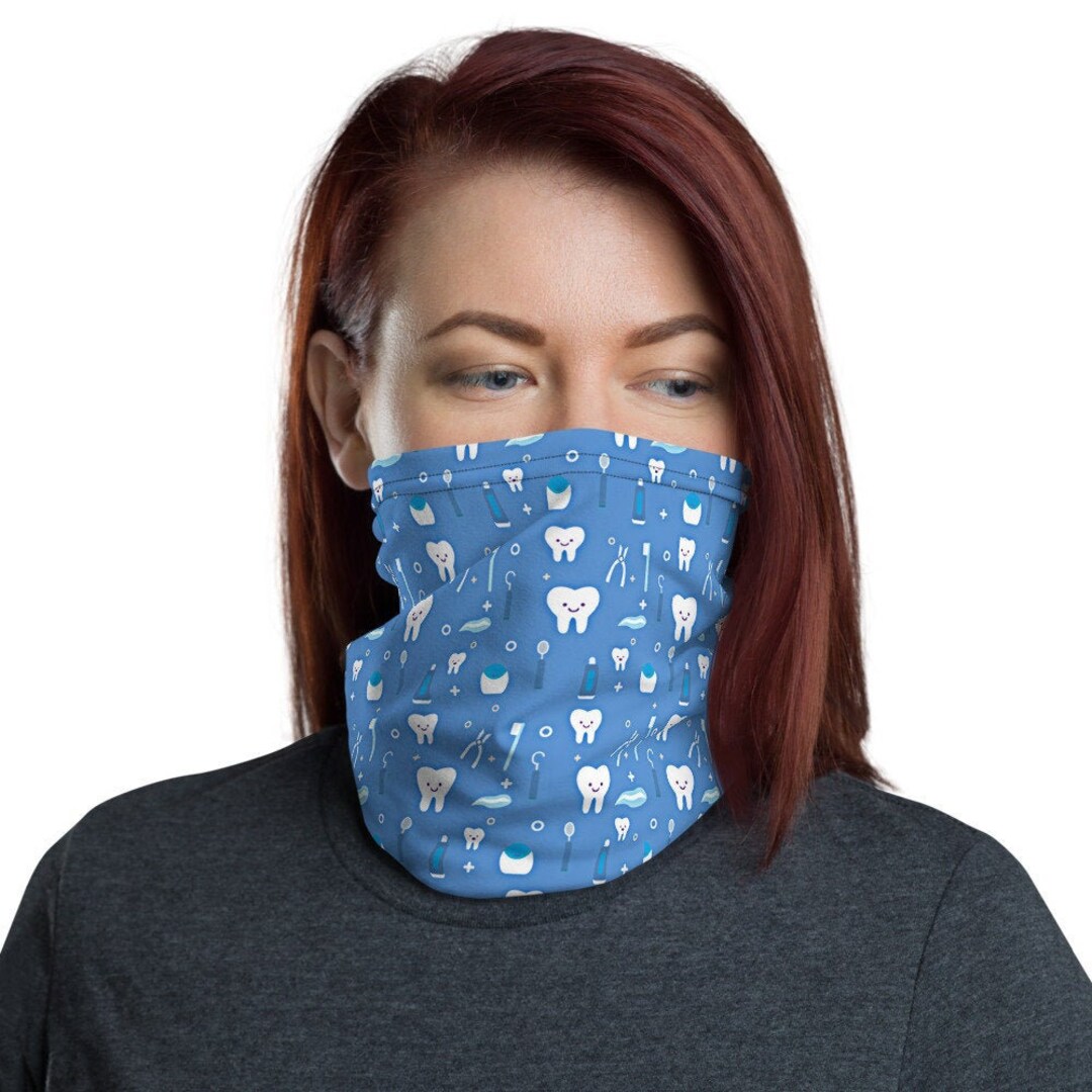 Dentist Face Mask, Multifunctional Neck Gaiter, Headwear, Facemask ...