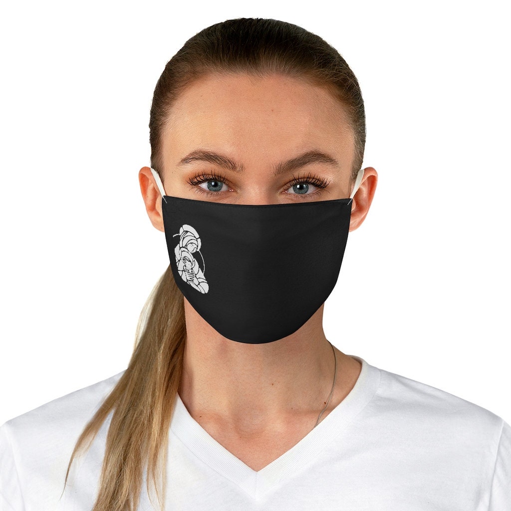 Mother Mary Face Mask Jesus Christianity Religion - Etsy
