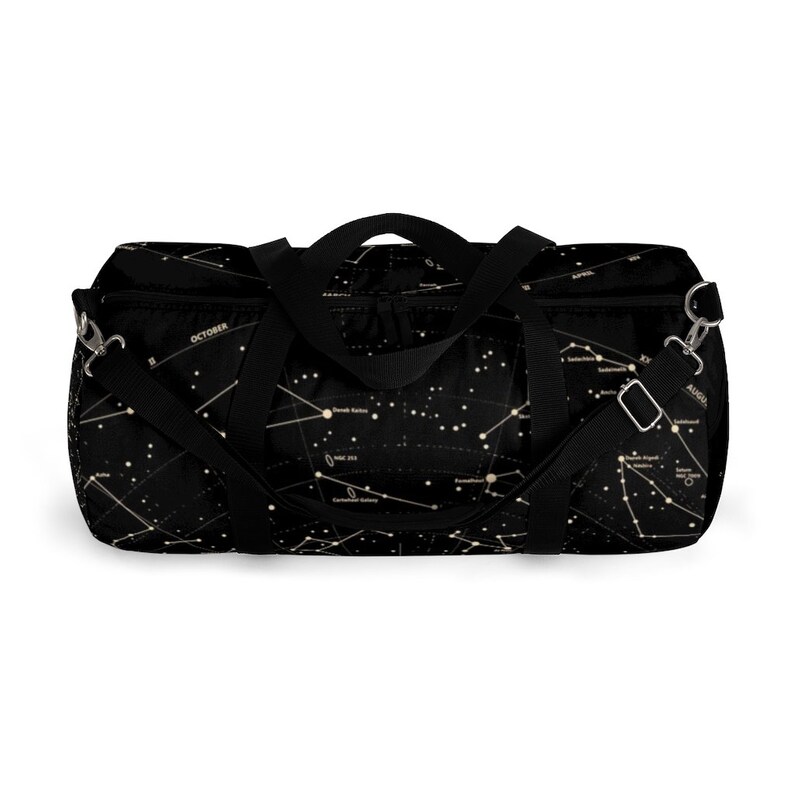 Constellations Map Celestial Duffel Bag Astronomy Galaxy | Etsy