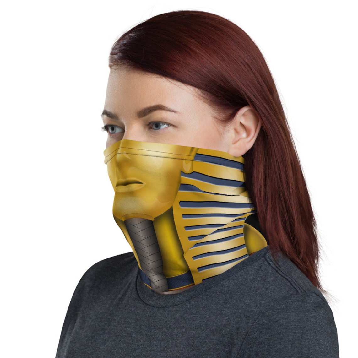 Pharaoh Face Mask - Multifunctional Neck Gaiter, Headwear, Facemask ...
