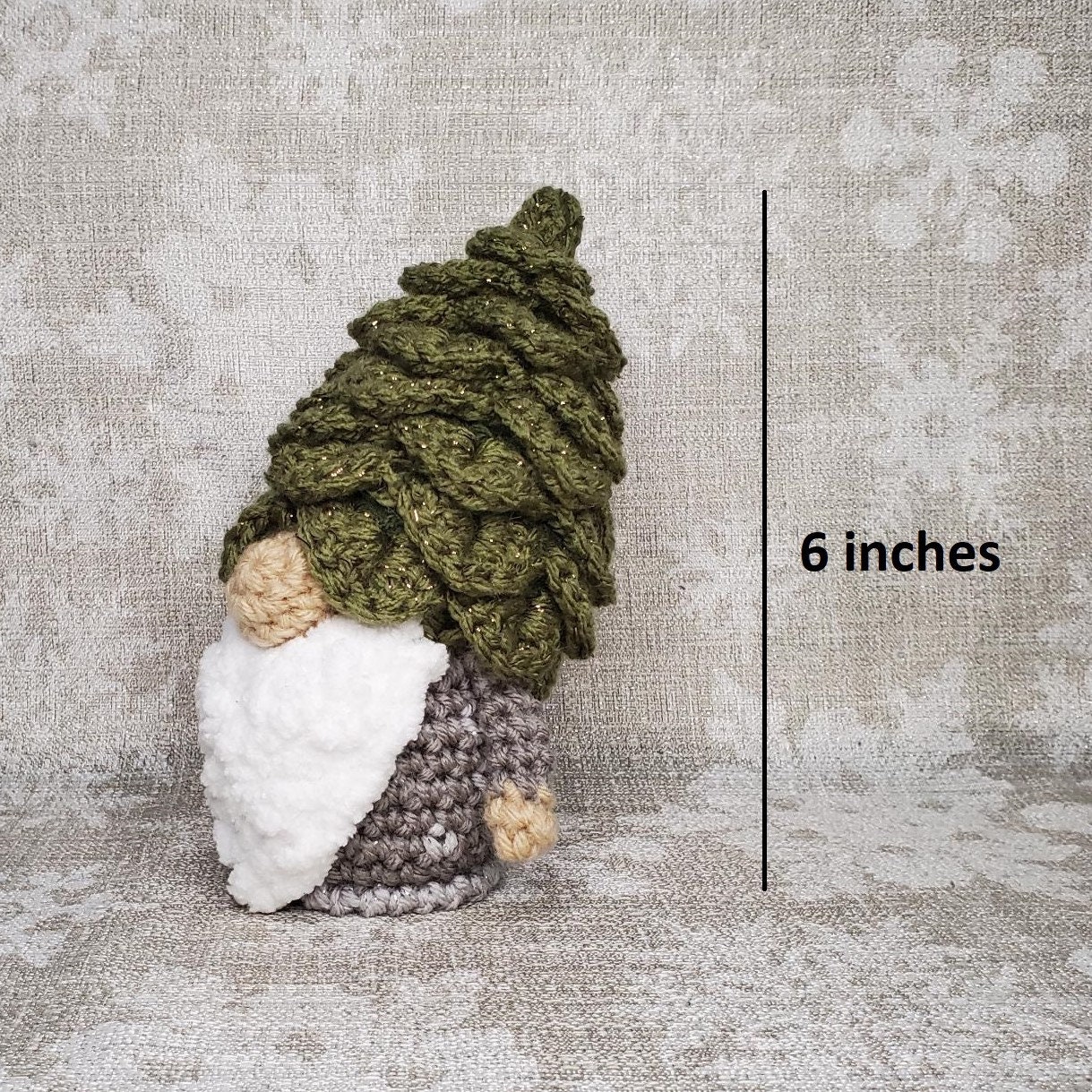 Mini Pine Hat Gnome Crochet Pattern - Etsy