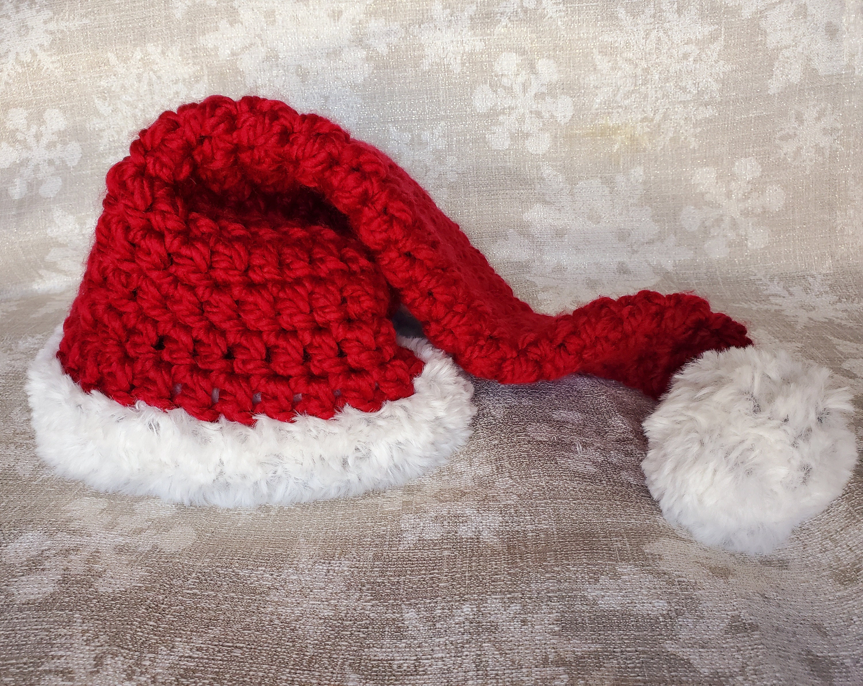 Quick and Easy Santa Hat Crochet Pattern (four Sizes) - Etsy