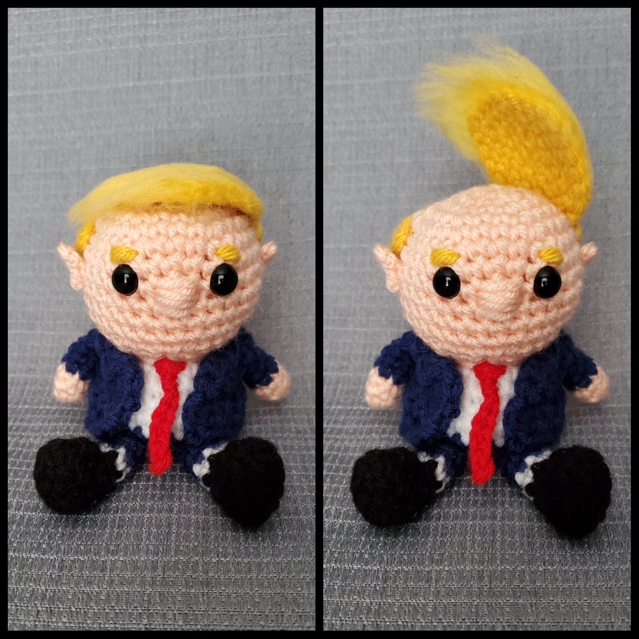 Toupee Trump Crochet Pattern - Etsy