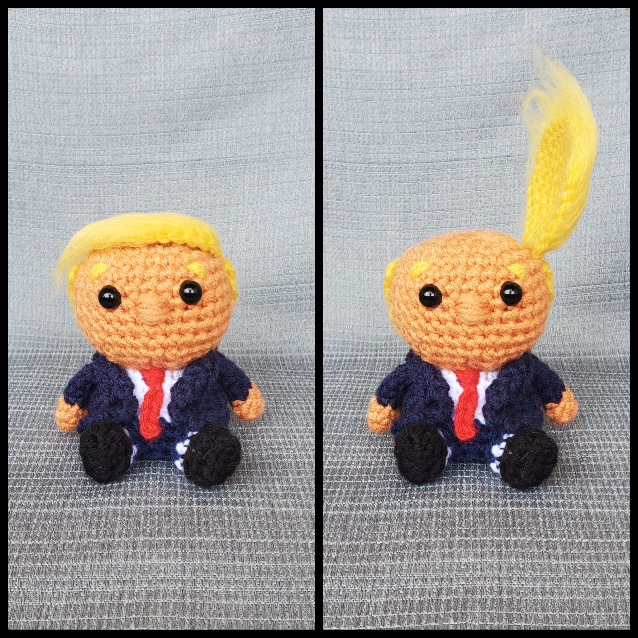 Toupee Trump Crochet Pattern - Etsy