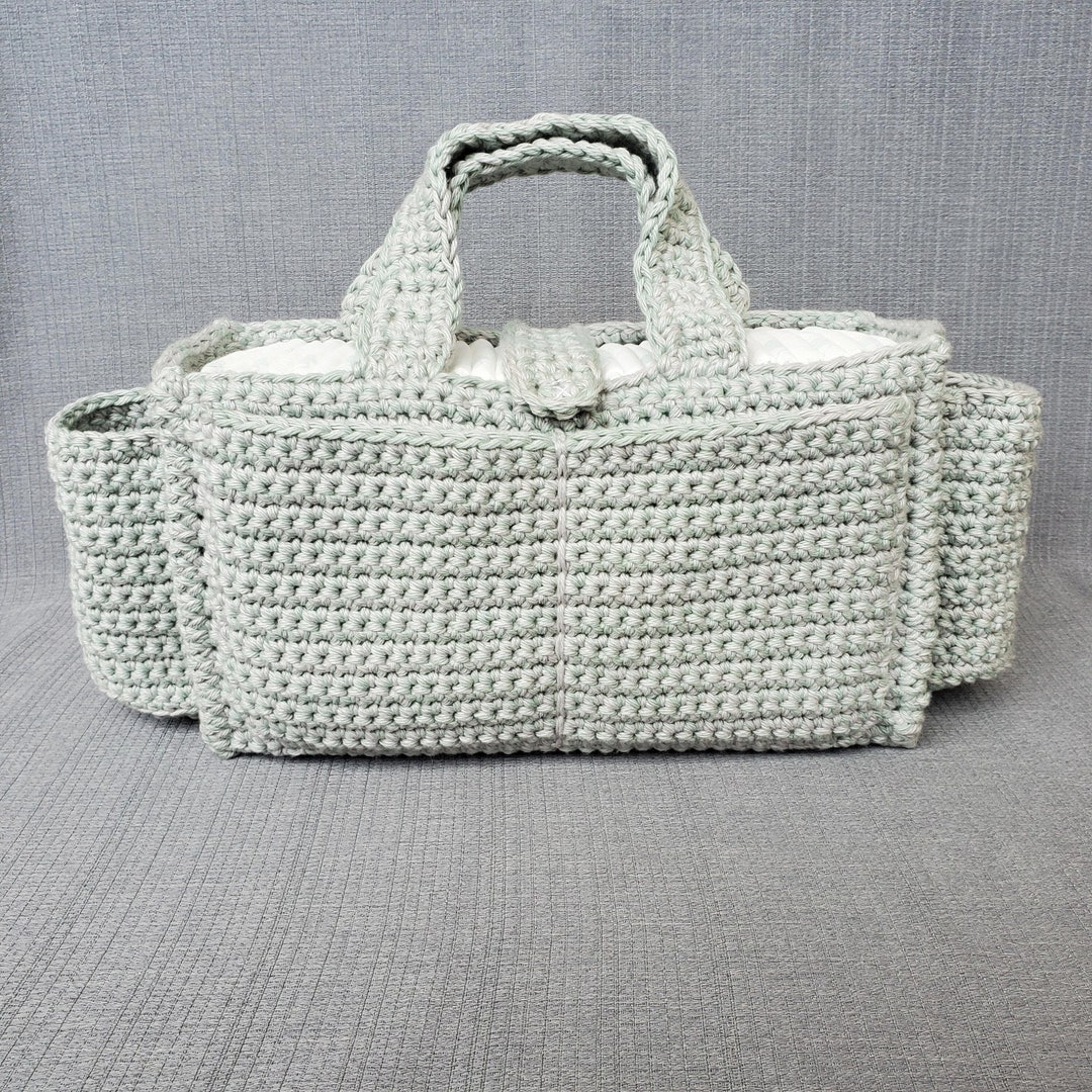 Baby Bag Crochet Pattern | Diaper Bag | Six Pockets | Unisex | Gender ...