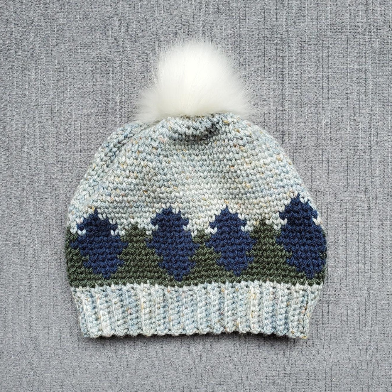 Evergreen Forest Beanie Crochet Pattern - Etsy