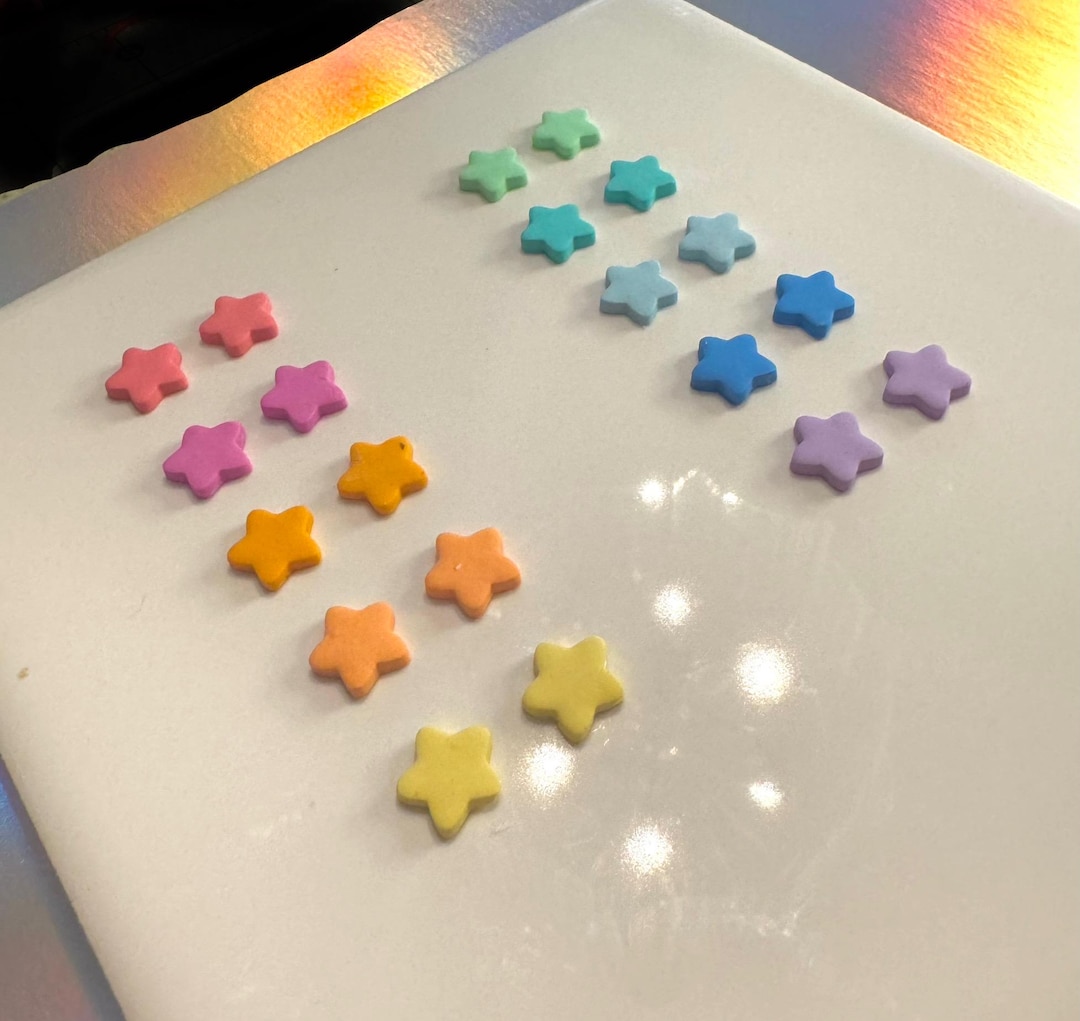 Preppy Star Studs, Preppy Star Earrings, Chic Studs, Preppy Studs ...