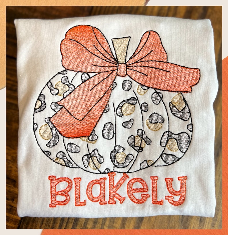 Girls Fall Monogrammed Pumpkin Shirt - Etsy