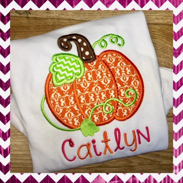 Pumpkin Monogram - Etsy