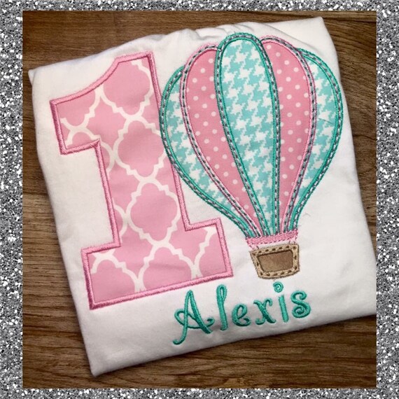 Hot Air Balloon Birthday Shirt - Etsy