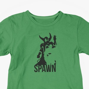 Spawn Inspired Shirt / Spawn Silhouette T-shirt / Adult Unisex T-shirt ...