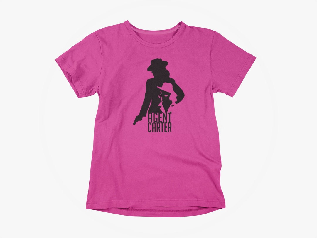 Agent Carter Inspired Silhouette T-shirt / Peggy Carter T-shirt / Adult ...