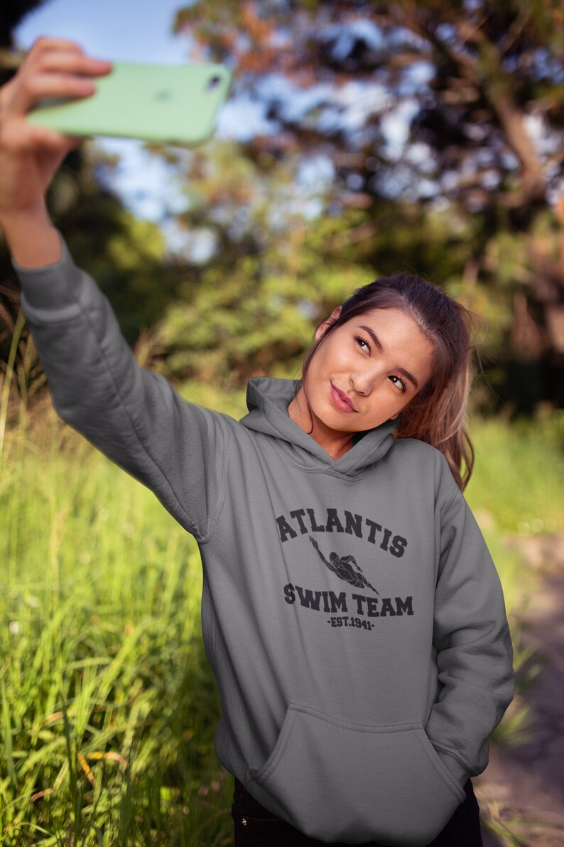 Aquaman Inspired Hoodie / Aquaman Hoodie / Atlantis Swim Team - Etsy
