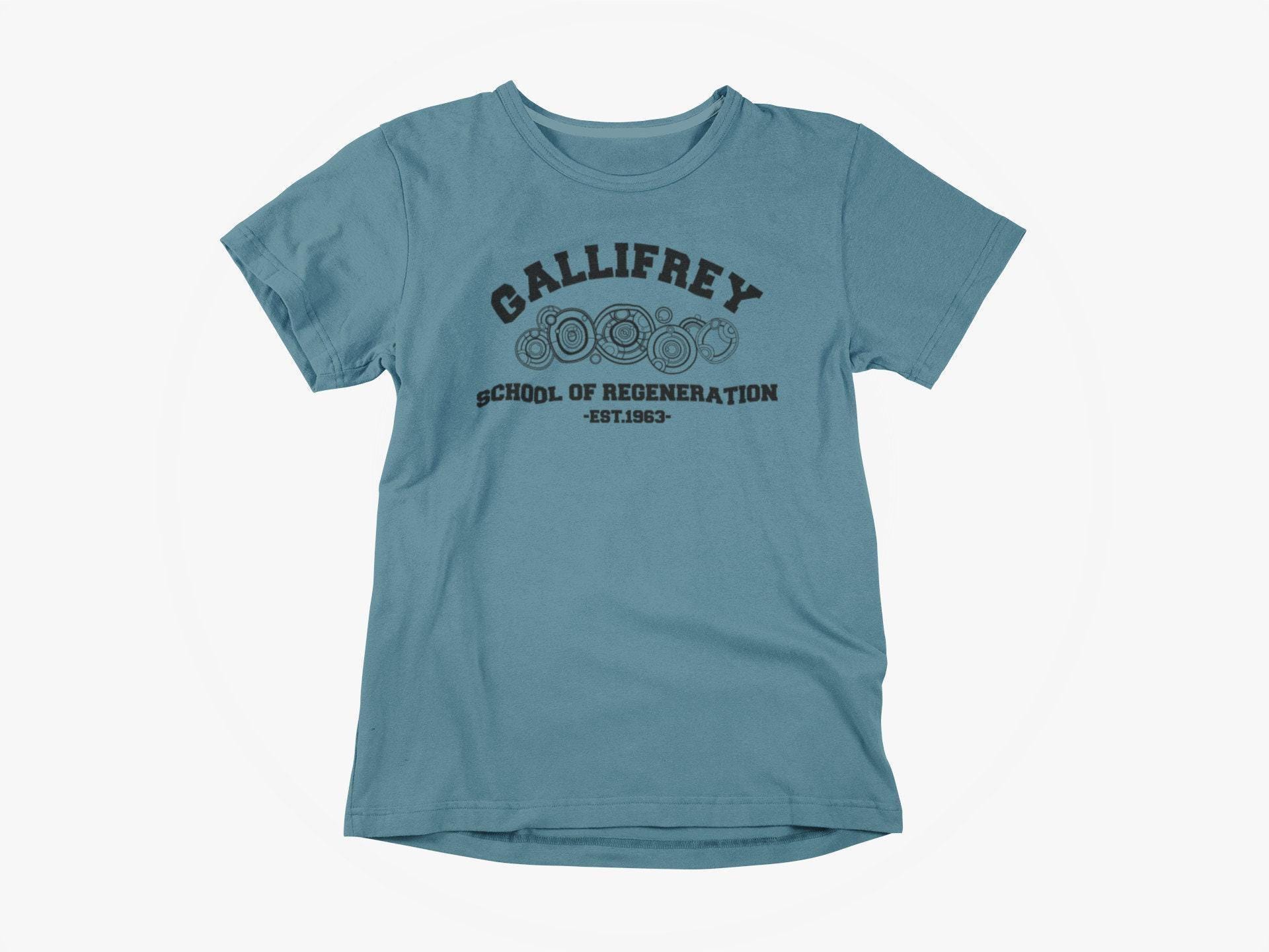 Gallifrey School T-shirt: Doctor Who Inspired. Adult Unisex S-5XL ...
