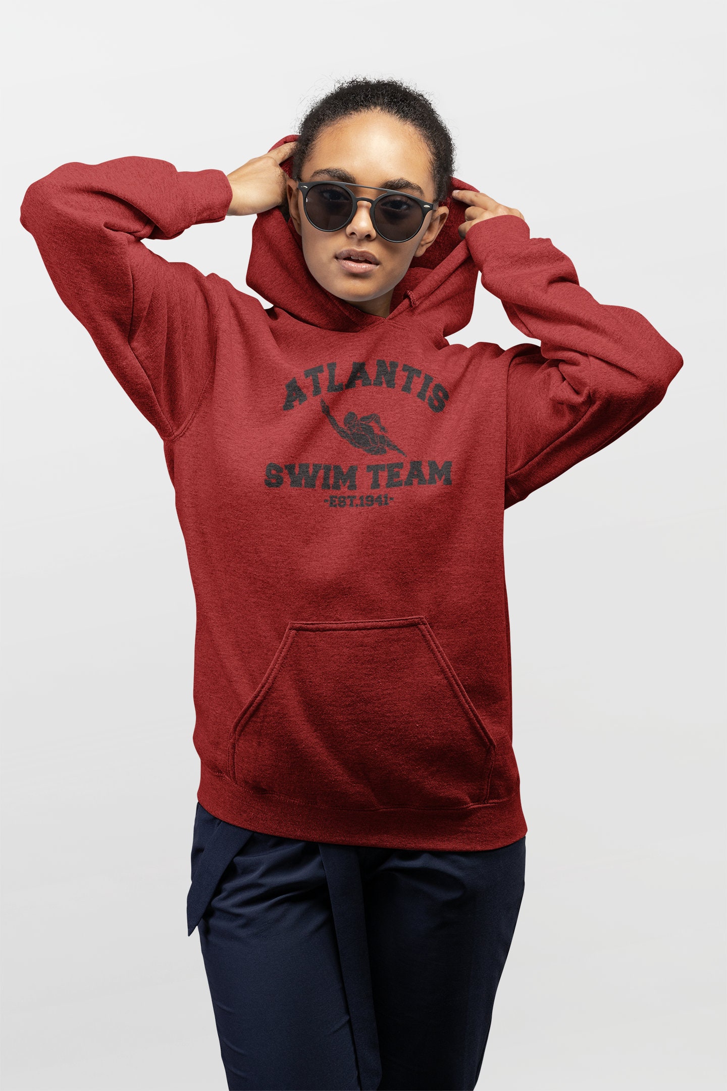 Aquaman Inspired Hoodie / Aquaman Hoodie / Atlantis Swim Team / Justice ...
