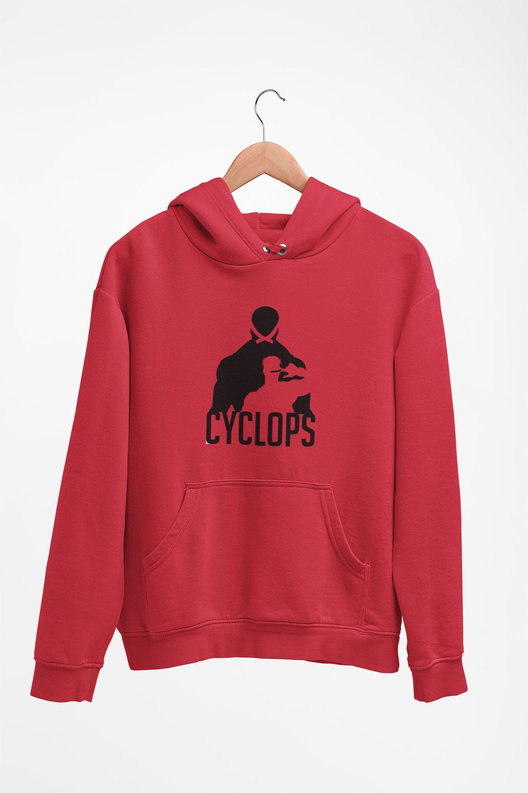 Cyclops Hoodie / Cyclops Adult Hoodie / X-men Themed Hoodie / Unisex ...