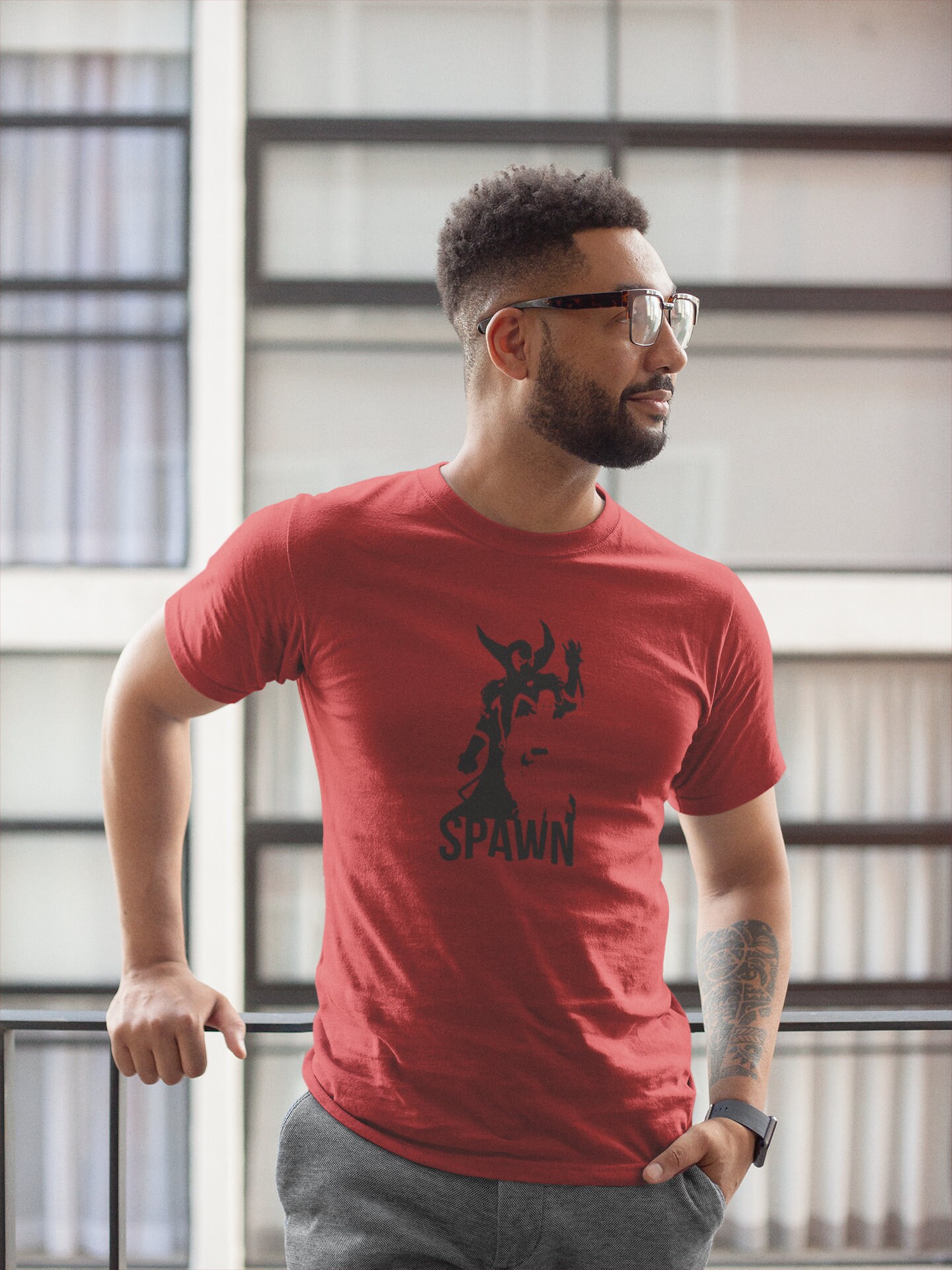 Spawn Inspired Shirt / Spawn Silhouette T-shirt / Adult Unisex | Etsy