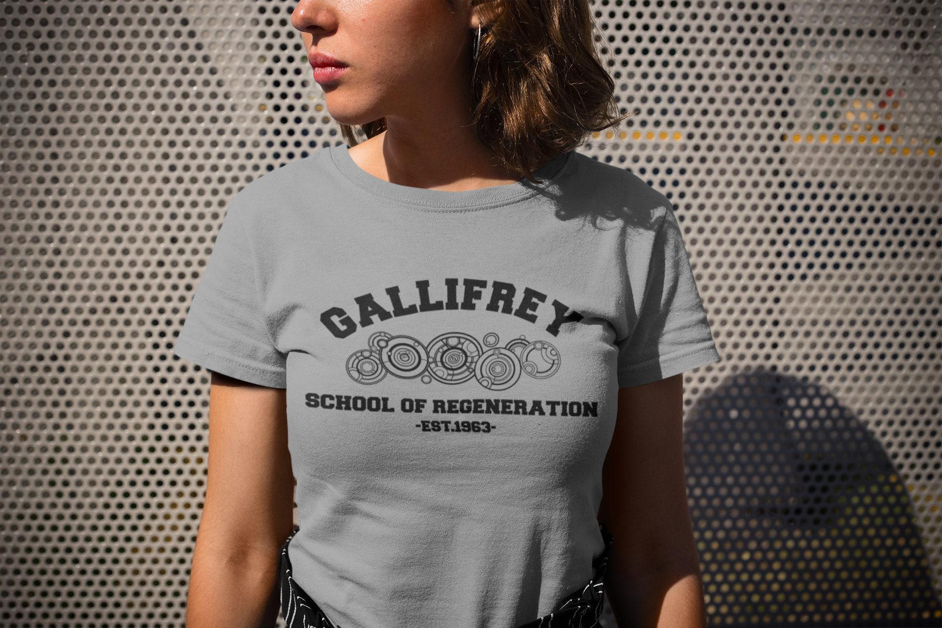 Gallifrey School T-shirt: Doctor Who Inspired. Adult Unisex S-5XL ...