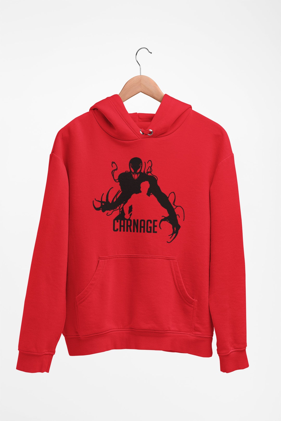 Carnage Hoodie / Carnage Adult Hoodie / Unisex Hoodie Multiple Colors ...