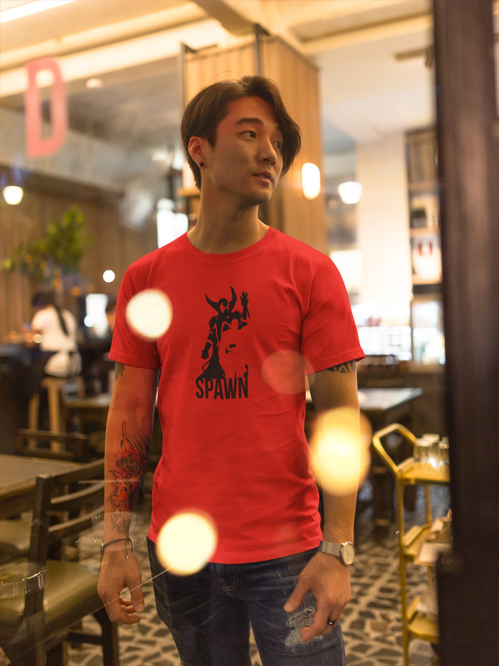 Spawn Inspired Shirt / Spawn Silhouette T-shirt / Adult Unisex T-shirt ...